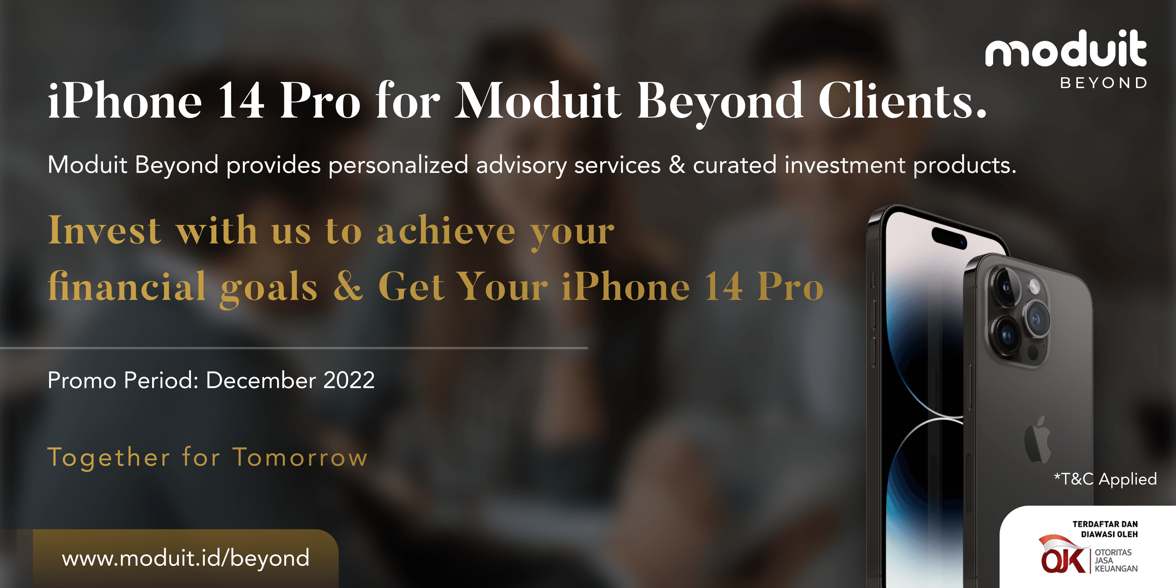 moduit - iPhone 14 exclusively for Moduit BEYOND Clients.